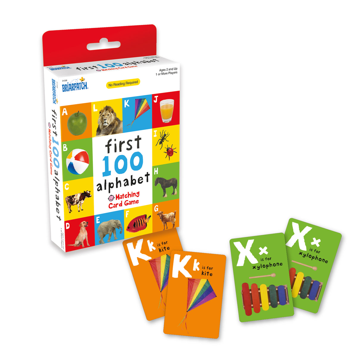 First 100 Alphabet Card Game – University Games