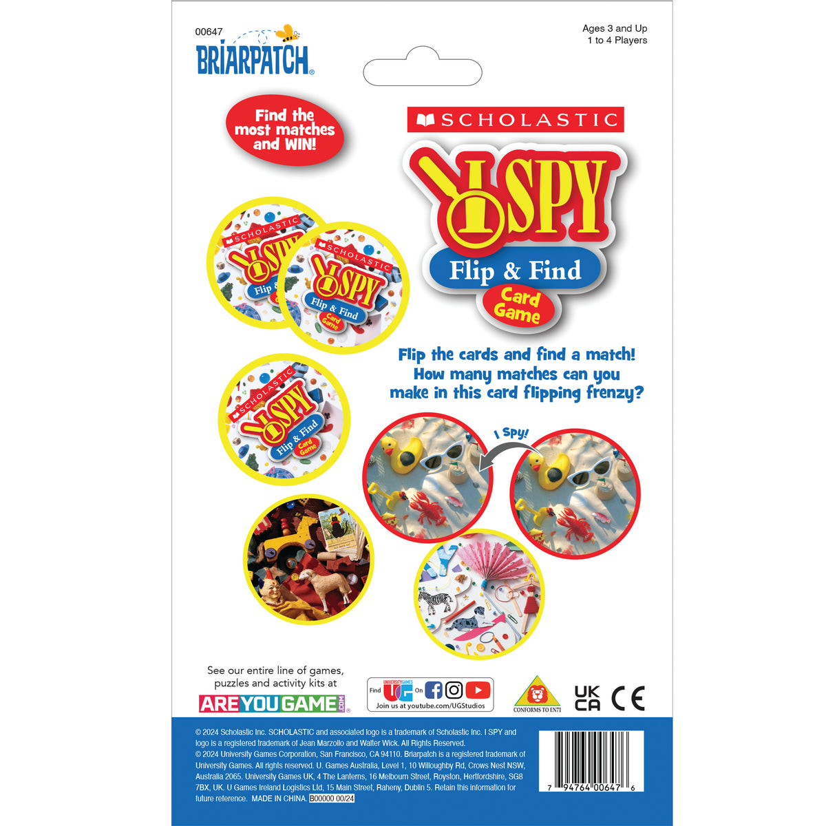 i Spy Flip & Find – University Games