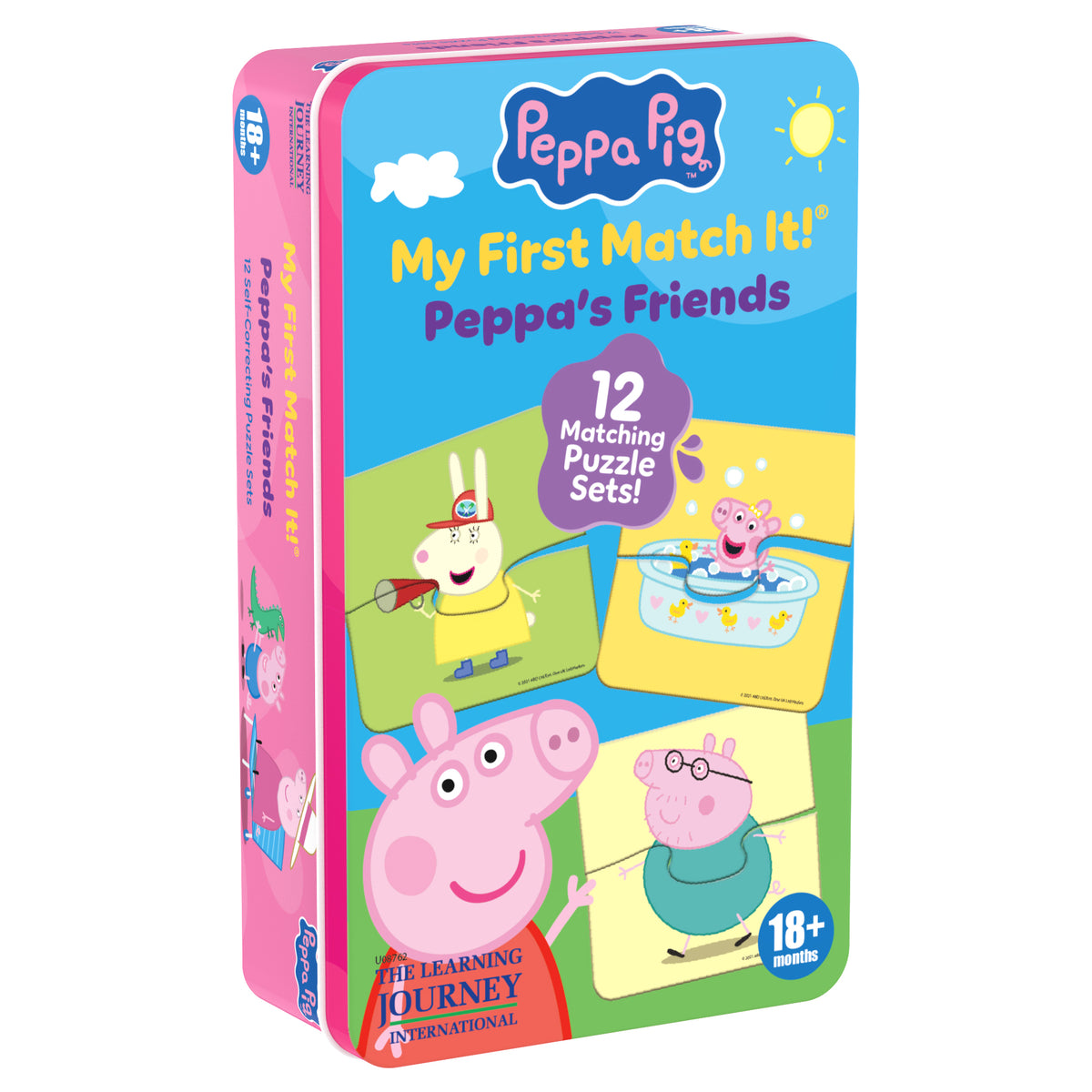 Peppa Pig: My First Match It Tin - Peppa's Friends – University Games